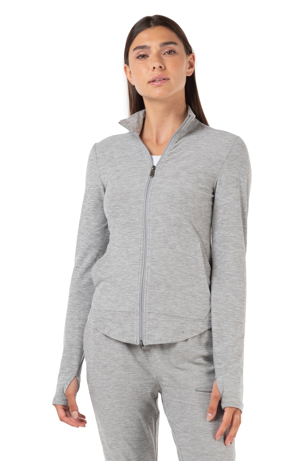 Kyodan Womens Day-To-Day Recreation Zip-Up Long Sleeve