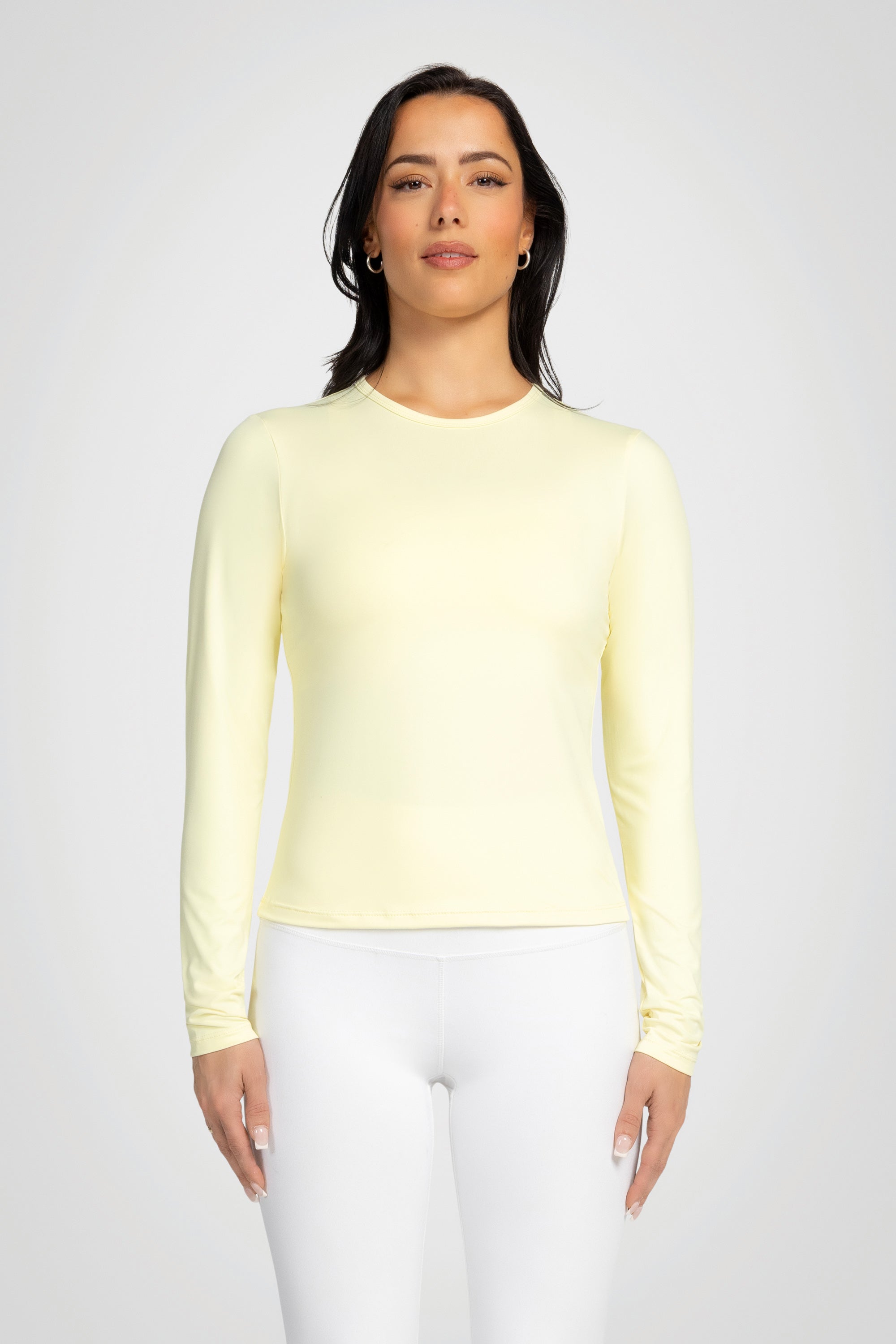 Kyodan Softgather Essential Long Sleeve Crew
