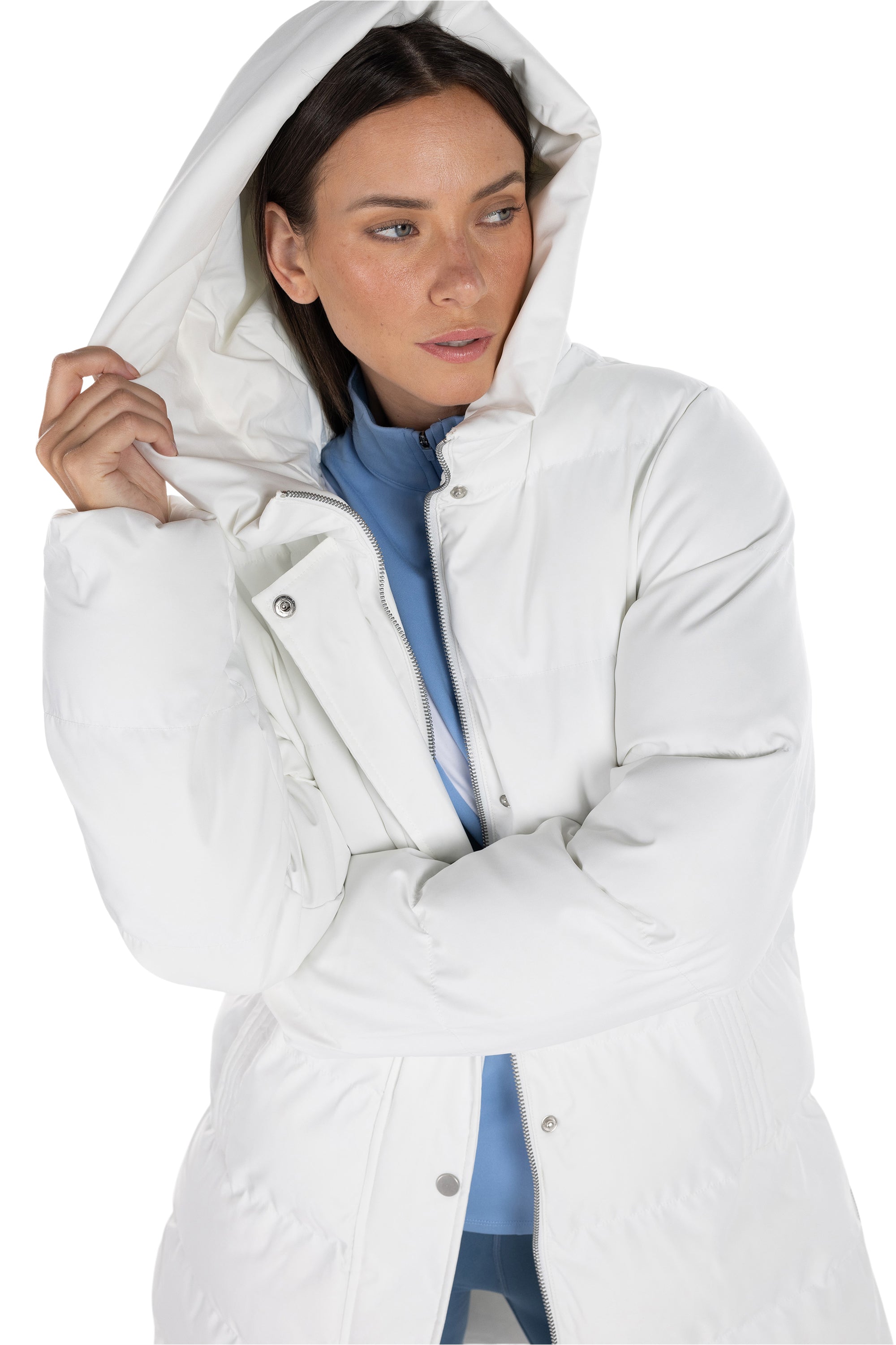 Kyodan Womens Explorer long quilted waistcoat