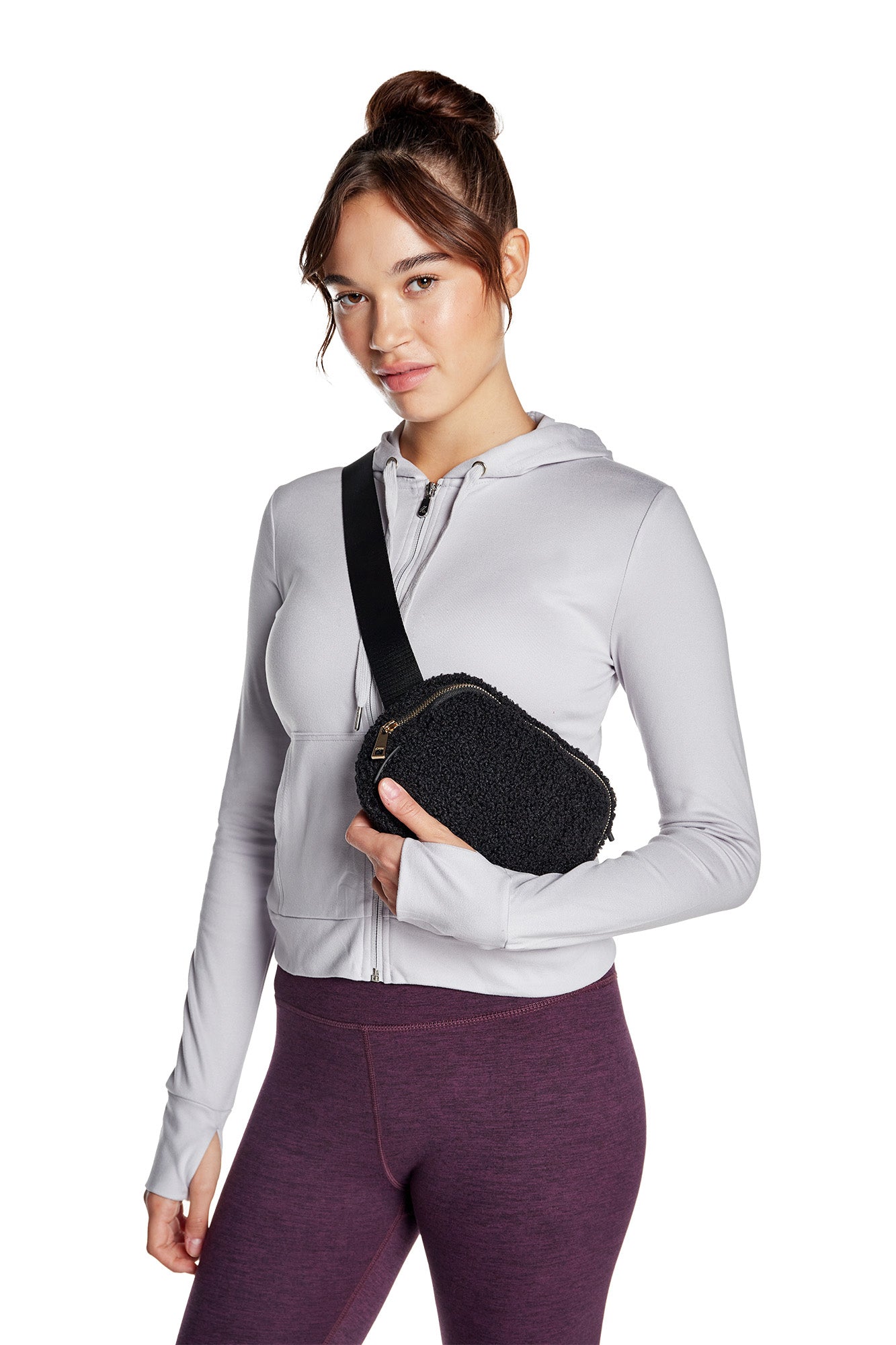 Kyodan Womens Cloud Sherpa Belt Bag
